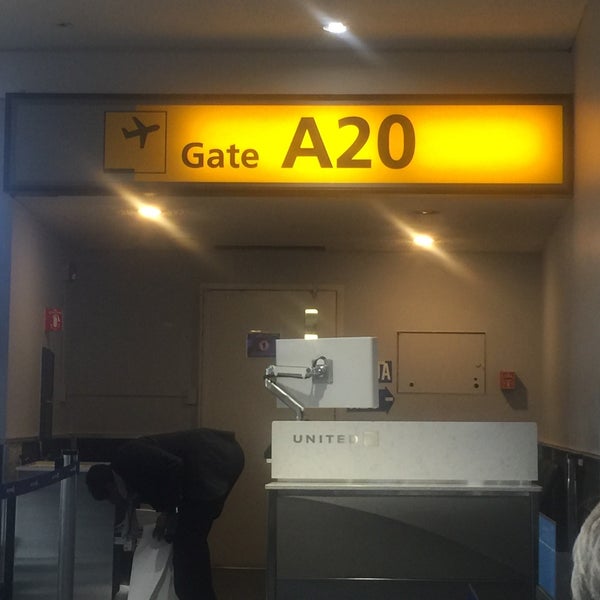 Gate A20 (Now Closed) - Airport Gate in Newark Airport and Port Newark