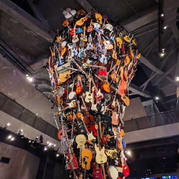 MoPOP Guitar Gallery - Exhibit in Seattle