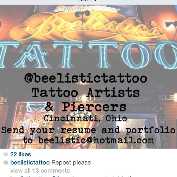 Beelistic Tattoo - CUF - 6 tips