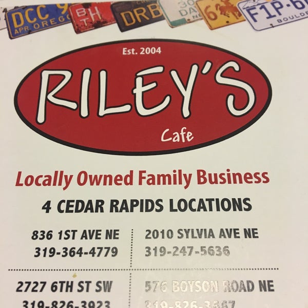 Riley's Cafe - 836 1st Ave NE