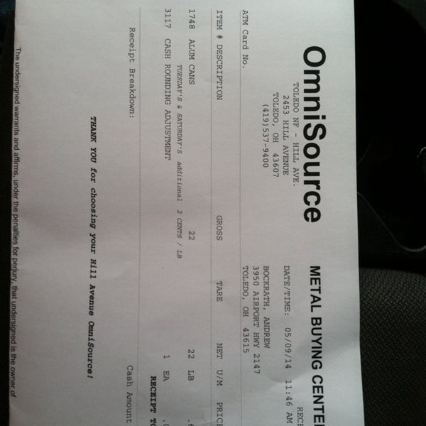 OmniSource - 2453 Hill Ave