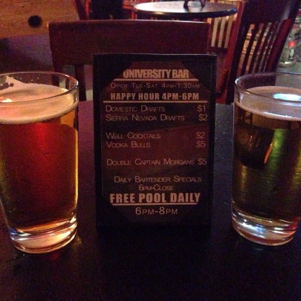 University Bar - Downtown Chico - 10 tips