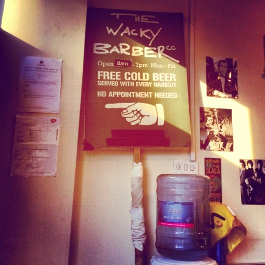 The Wacky Barber (Now Closed) - City of London - 4 tips