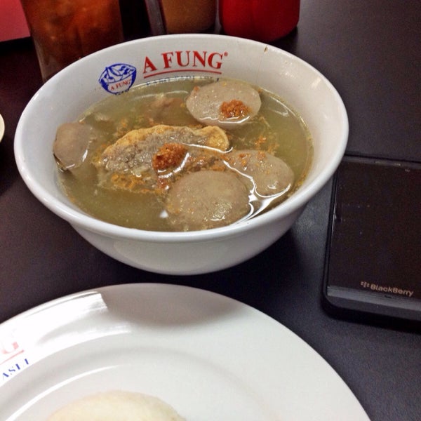 A FUNG Baso Sapi Asli - Indonesian Meatball Restaurant in Surabaya