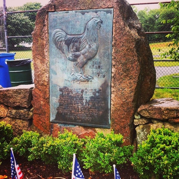 Rhode Island Red Monument - Little Compton, RI