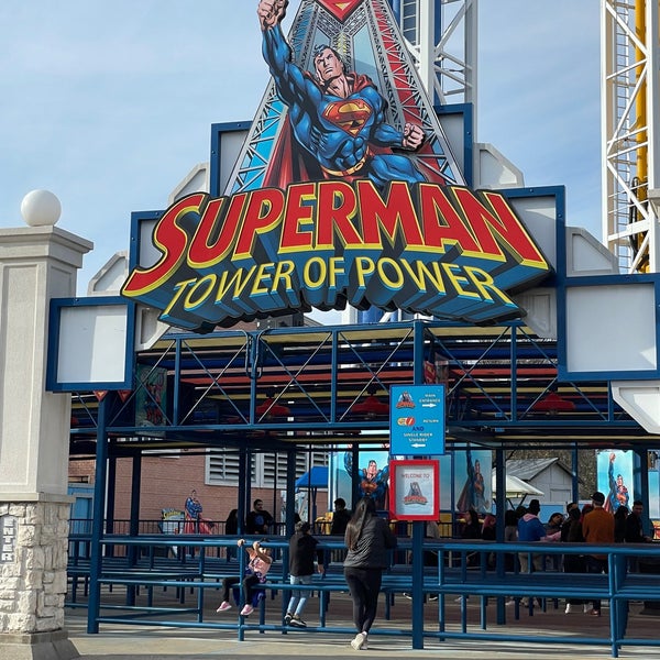 Six Flags Superman Tower Of Power