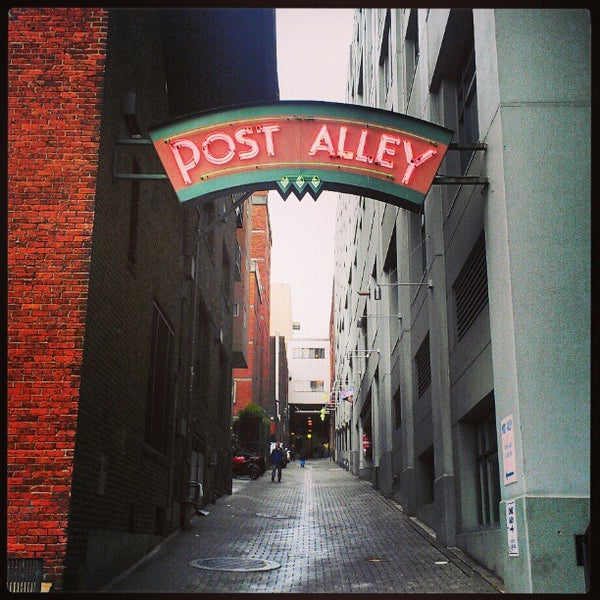 Post Alley Sign - Pike Place - 1 tip