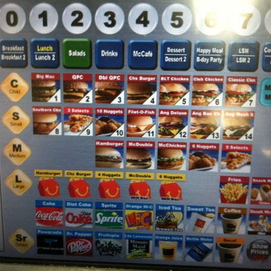 McDonald's - 11 tips