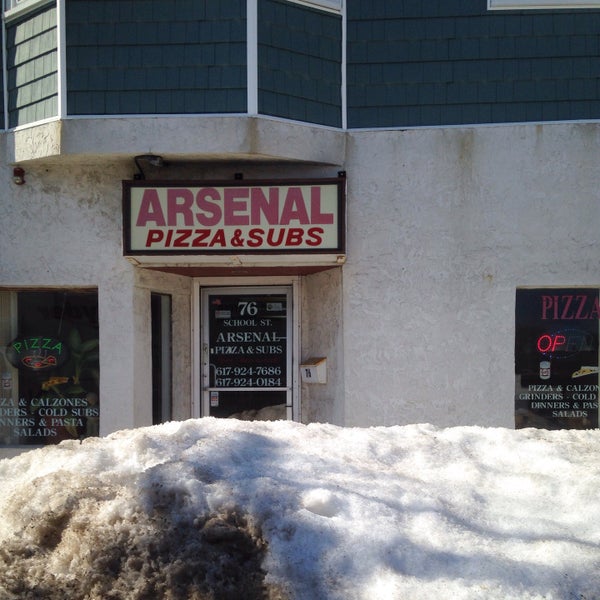 Arsenal Pizza (Now Closed) - East Watertown - 3 tips