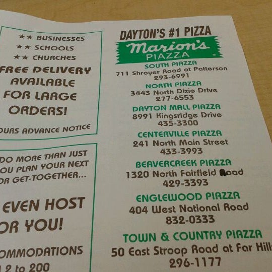 Marion's Piazza - Pizza Place