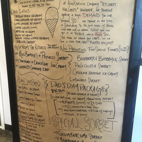 High Road Craft Ice Cream Factory Store - East Cobb - 1730 W Oak ...