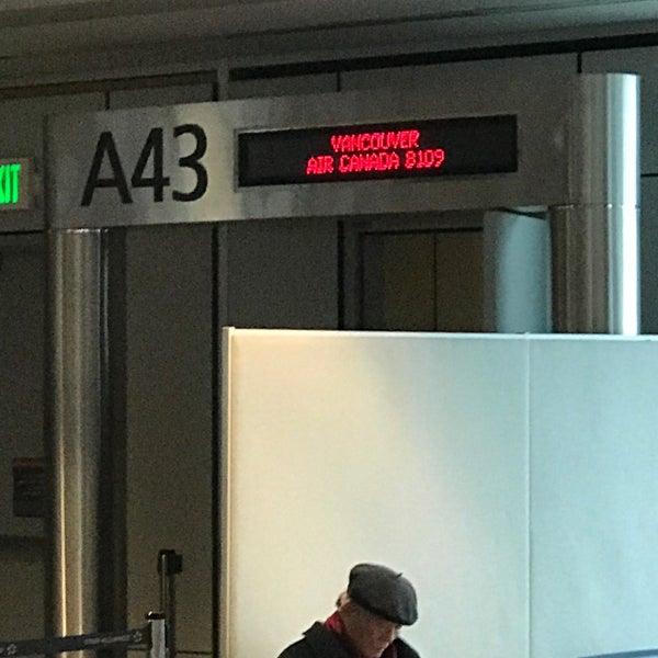 Gate A43 - Denver International Airport - Denver, CO