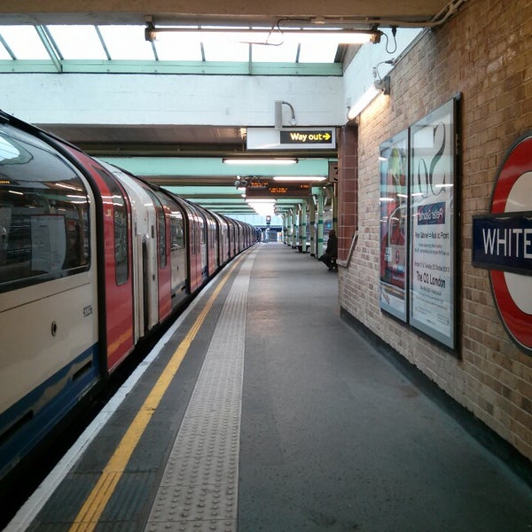 White City London Underground Station - College Park and Old Oak - Wood Ln