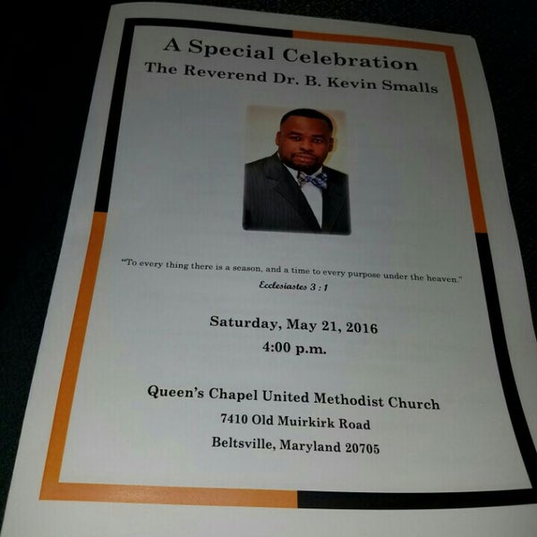 Queen's Chapel United Methodist Church - 7410 Old Muirkirk Rd