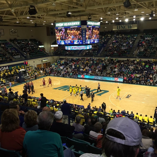 Photos at Trask Coliseum - College Basketball Court in Wilmington