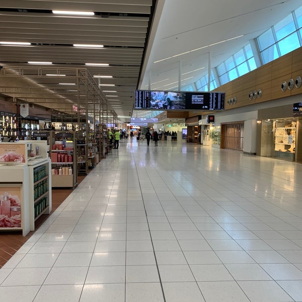 International Departures - Airport Terminal in Adelaide Airport