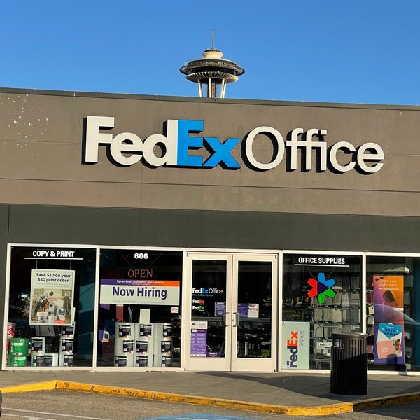 FedEx Office Print & Ship Center - Lower Queen Anne - 606 1st Ave N