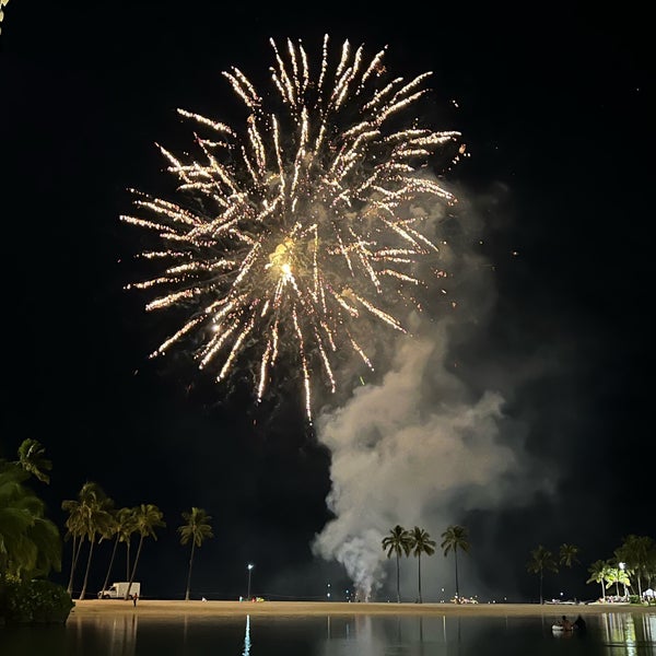 Fireworks Over the Lagoon - Waikiki - Honolulu, HI