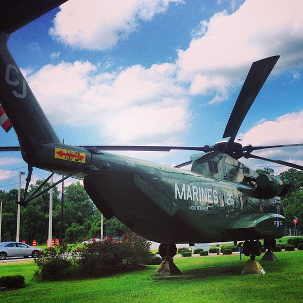 MCAS New River Main Gate - Military Base