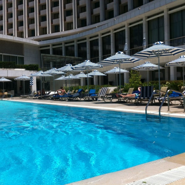 Where to swim in the center