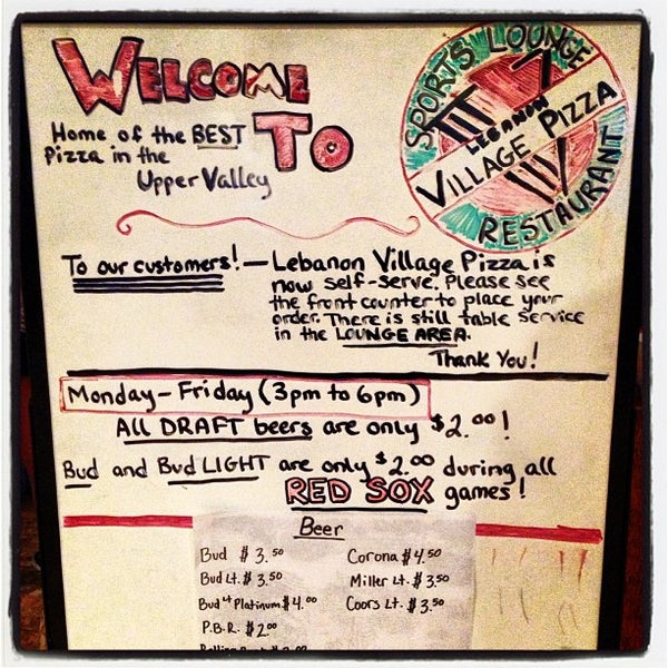 Lebanon Village Pizza - Lebanon, NH