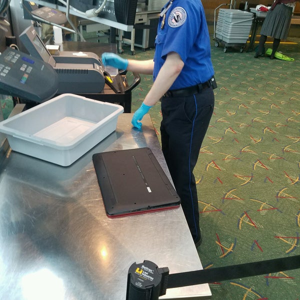 TSA Security Checkpoint B/C - Portland International Airport - 9 tips ...