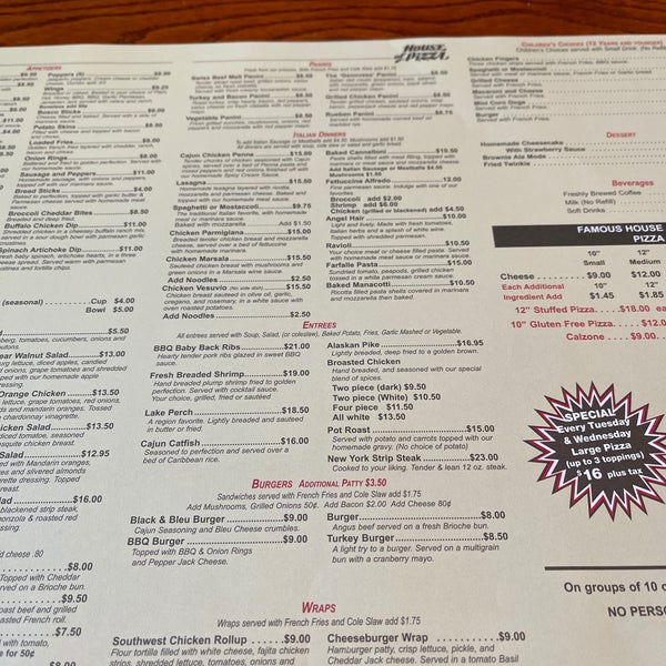 House of Pizza - Pizzeria