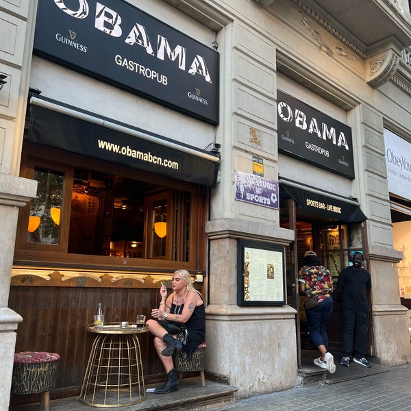 Obama - Pub in Barcelona