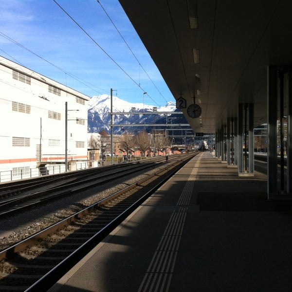 Bahnhof Visp - Train Station in Visp