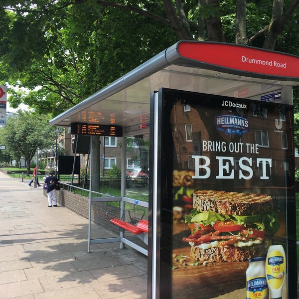 Drummond Road Bus Stop - Riverside - London, Greater London