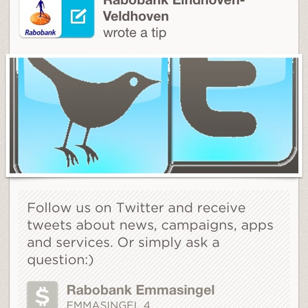 Rabobank Geldautomaat - ATM in Stationsplein