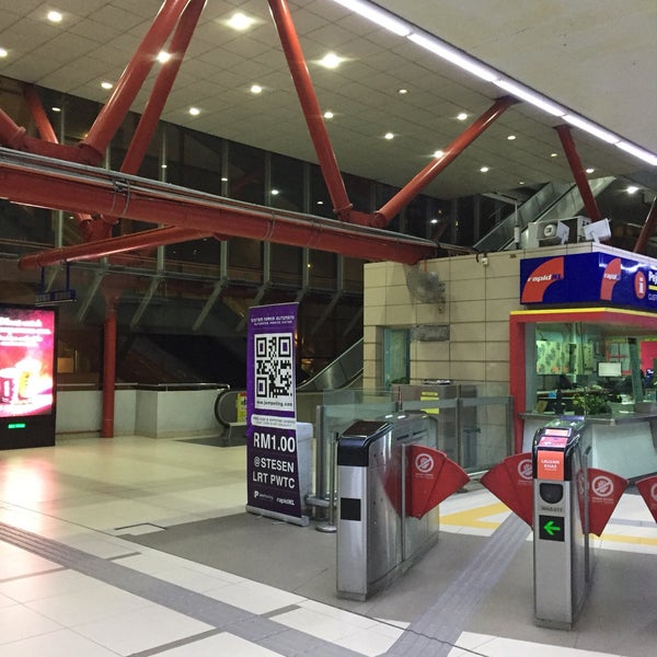 Photos at RapidKL PWTC (ST8) LRT Station - Kuala Lumpur, Kuala Lumpur