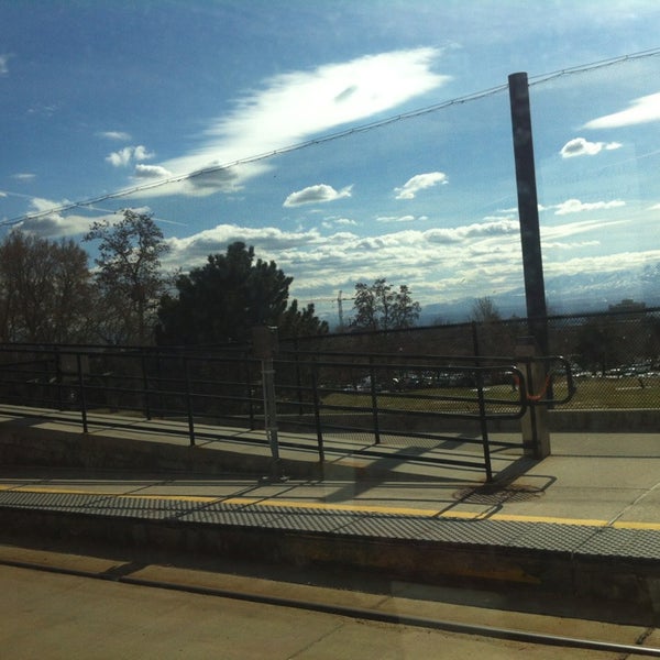 TRAX University Medical Center - Light Rail Station in Salt Lake City