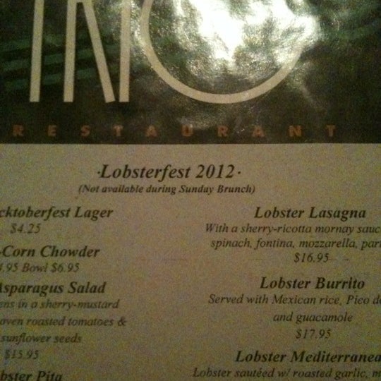 Photos at TRIO Restaurant - American Restaurant