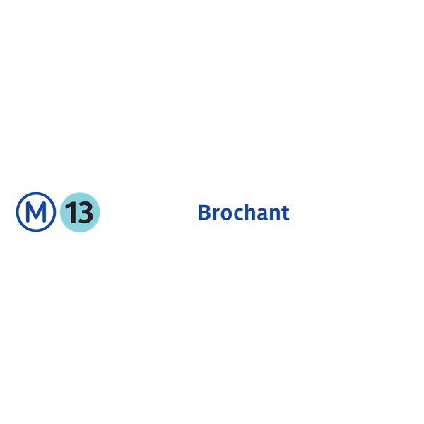 Métro Brochant [13] - Épinettes - Rue Brochant