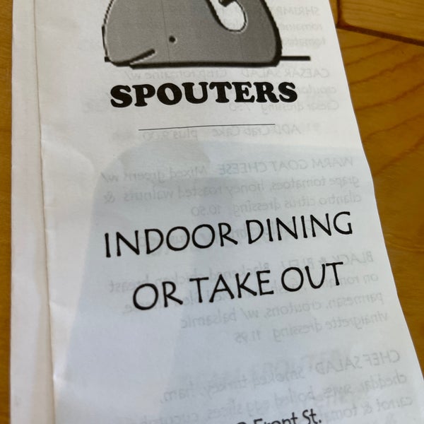 The Spouter Inn (Now Closed) - Seafood Restaurant