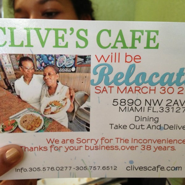 Clive's Jamaican Restaurant - Caribbean Restaurant in Wynwood Arts District