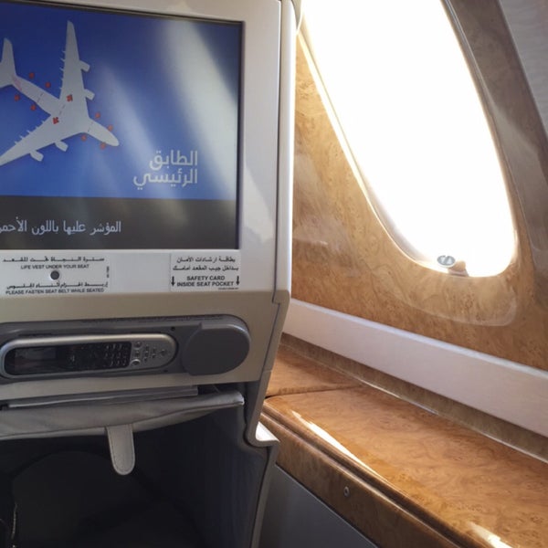 Photos at Emirates Flight EK12 to Dubai - Gatwick Airport