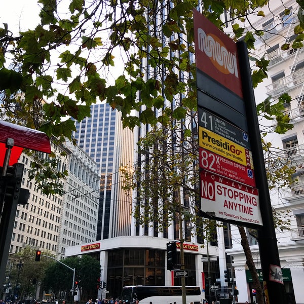 PresidiGo Shuttle - BART Stop - Financial District - 1 tip