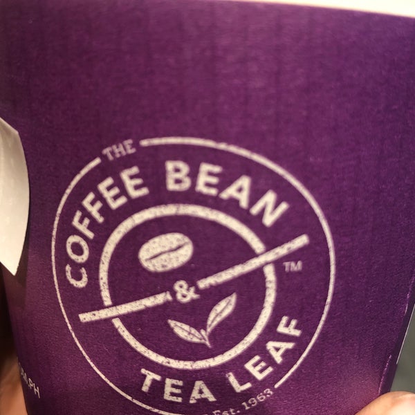 Coffee Bean And Tea Leaf Logo Purple