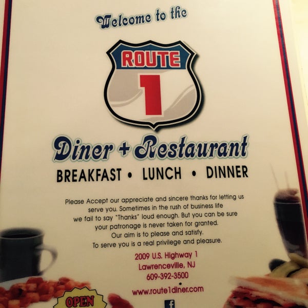 Route 1 Diner - Lawrence, NJ