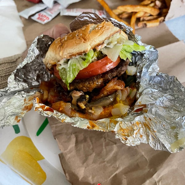 Five Guys Veggie Sandwich