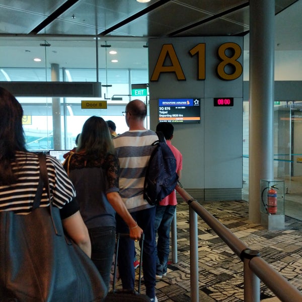 Gate A18 - Changi - Concourse A, Terminal 3