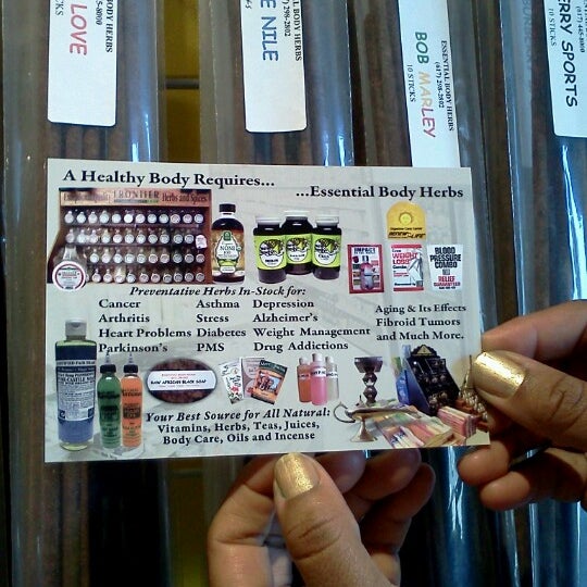 Essential Body Herbs - Roxbury - 1 tip