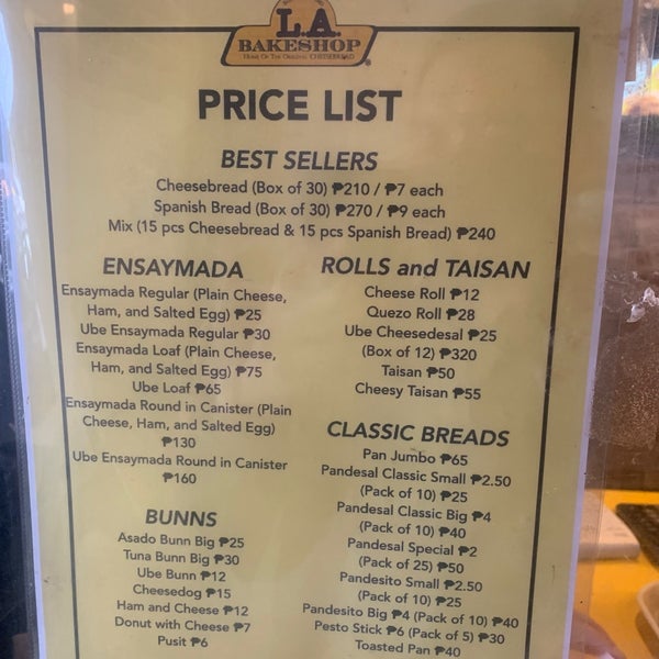 LA Bakeshop & Deli - Lungsod ng San Fernando, Pampanga