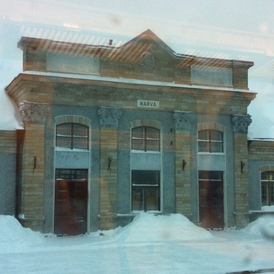 Eesti-Venemaa piir - Narva raudtee piiripunkt - Government Building