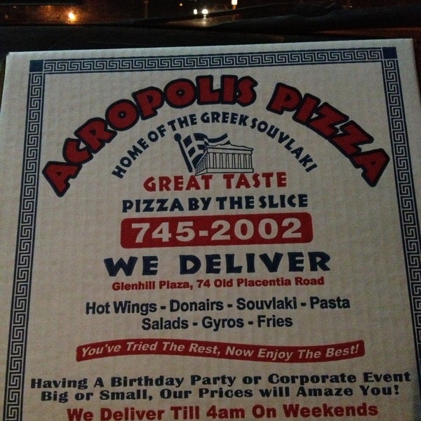 Acropolis Pizza - 74 Old Placentia Road, Mount Pearl, NL