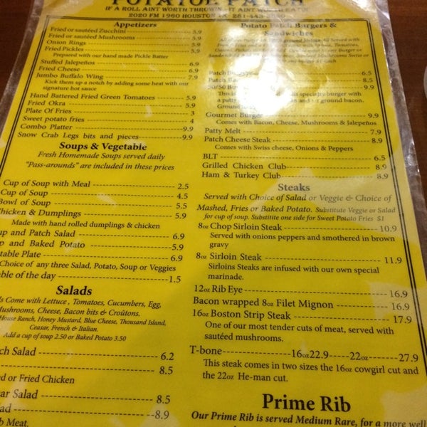 Photos at Potatoe Patch - American Restaurant in Houston