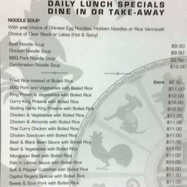 Capitol Regent (Aitkenvale) - Chinese Restaurant in Aitkenvale