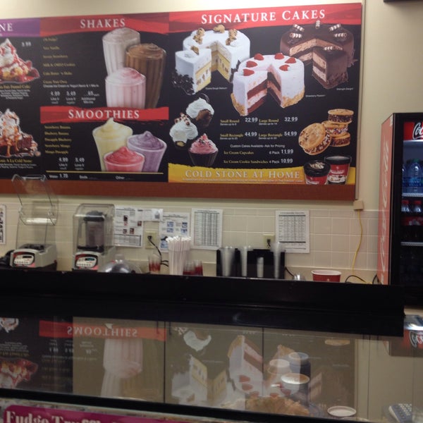 Cold Stone Creamery - 3464 Amelia Dr